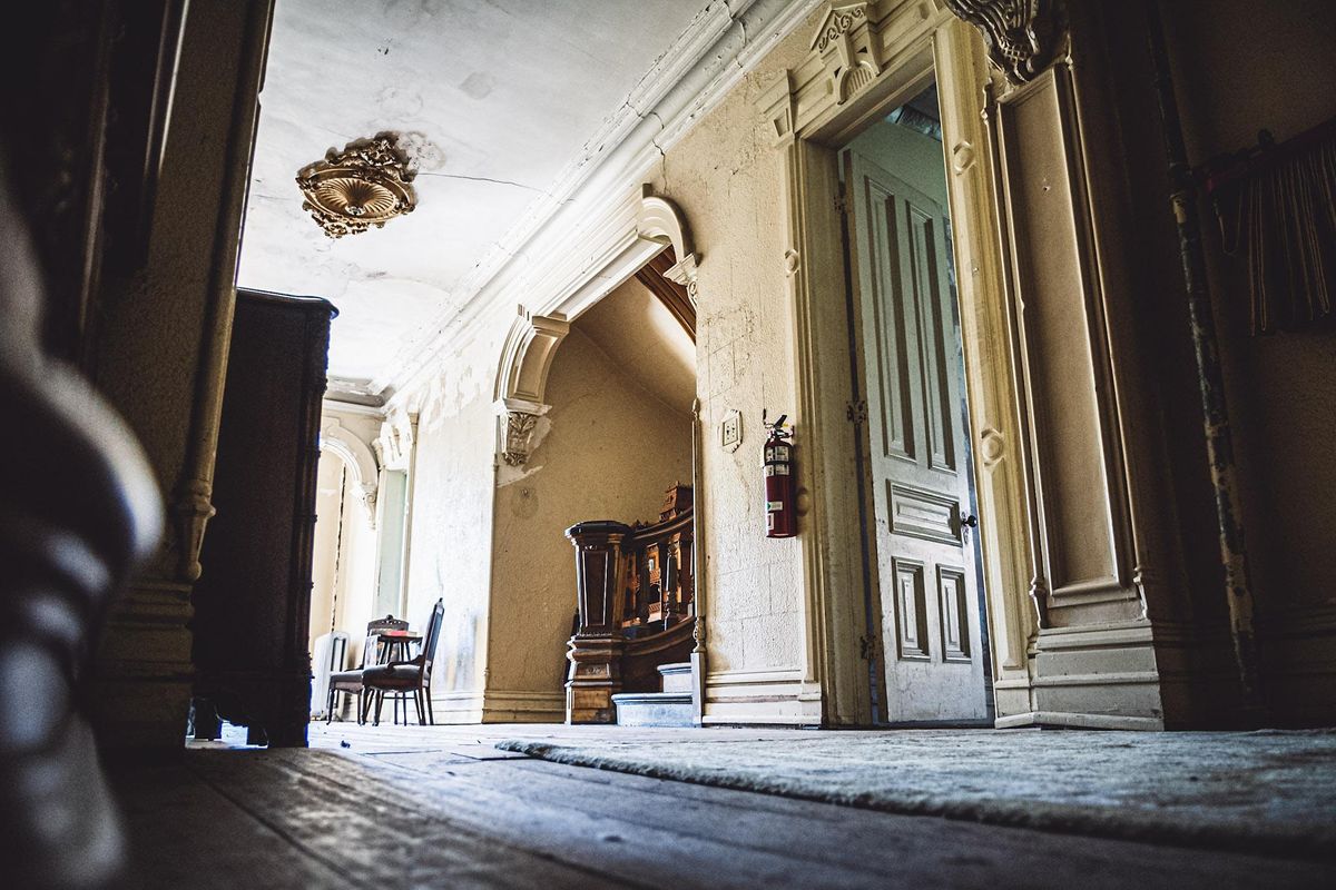 Paranormal Exploration in the Dole Mansion at The Dole Mansion, Crystal ...