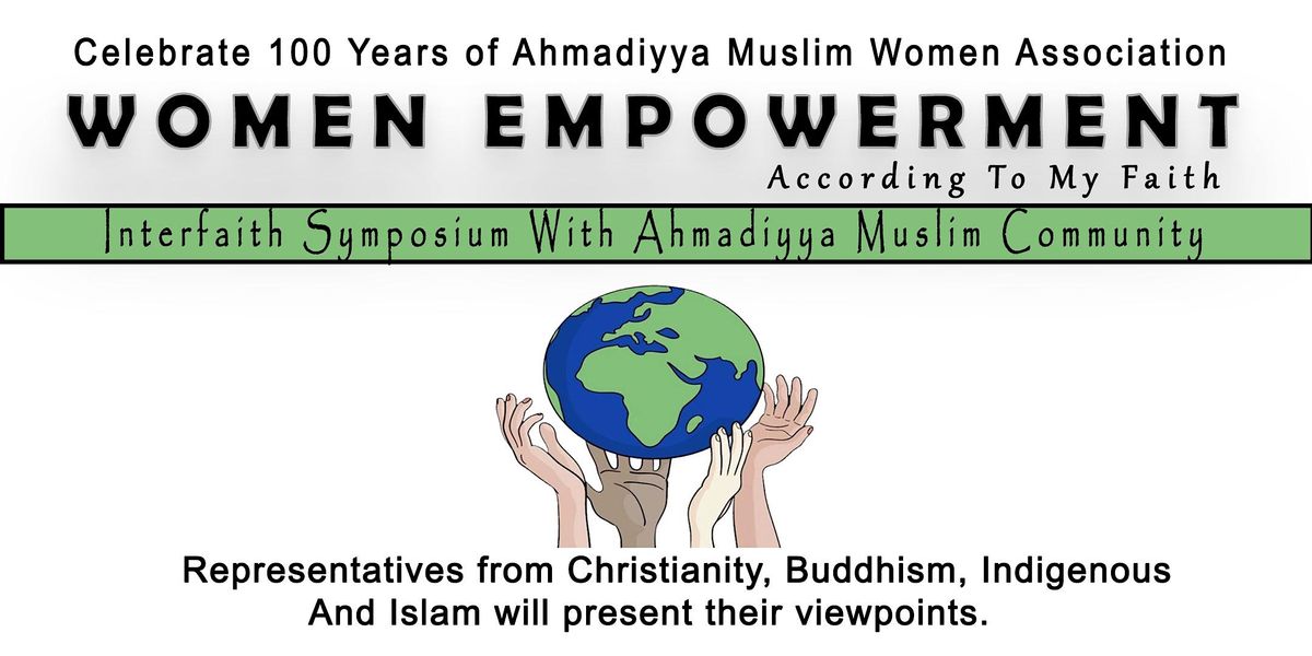 Women Empowerment - According to my faith - Interfaith Symposium 2023 ...