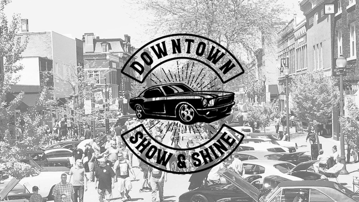 Downtown Show and Shine 2023 at Main Street, Cedar Falls on 7th May, 2023