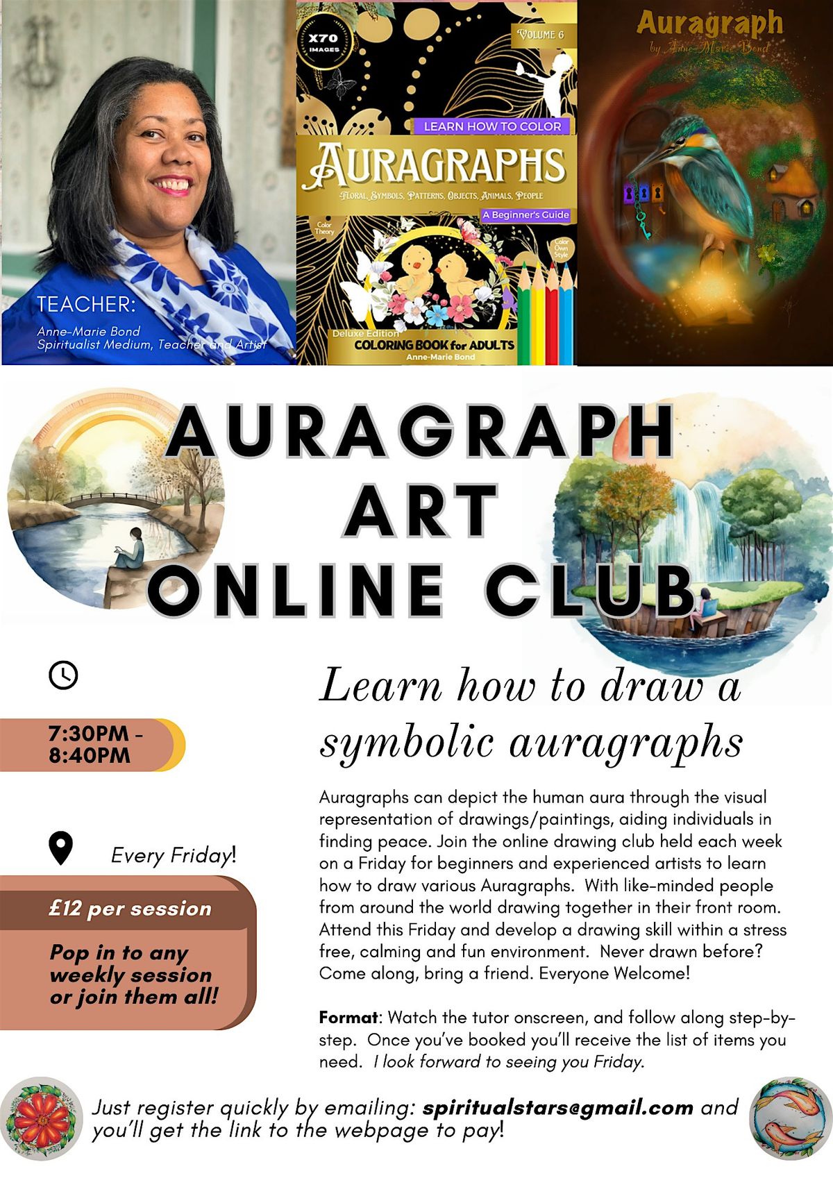 Learn to Draw Auragraphs - Symbolic Artwork Online Weekly Club at ...