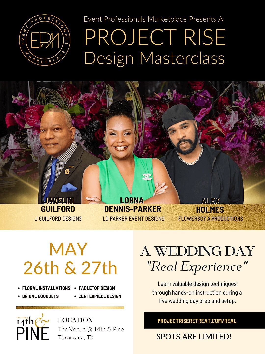 EPM Project Rise presents A Wedding Day Real Experience at The Venue ...