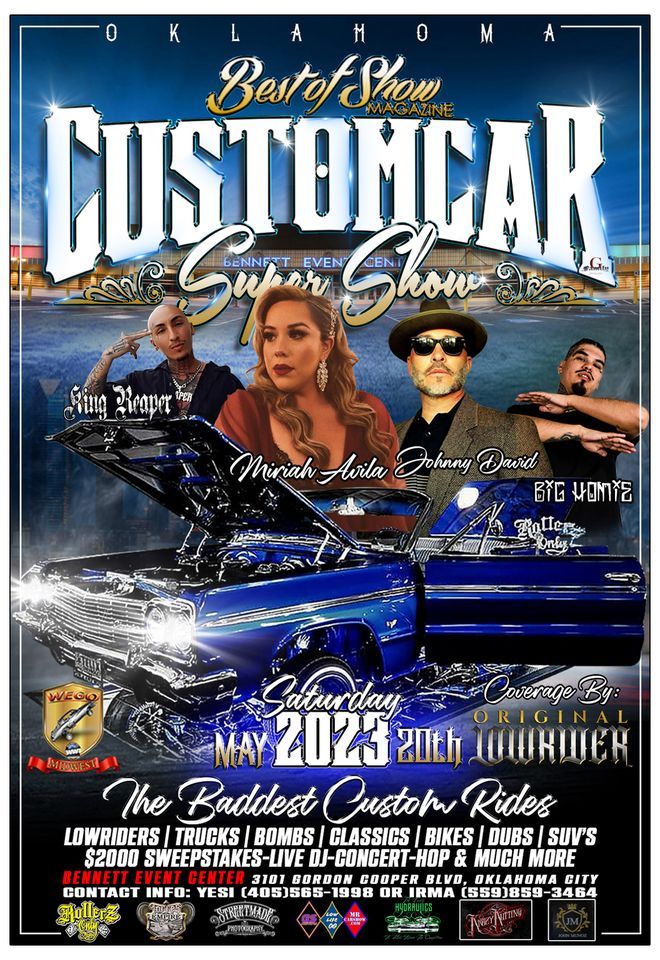Best of Show Magazine Custom Car Super Show-Oklahoma 2023 at Bennett ...