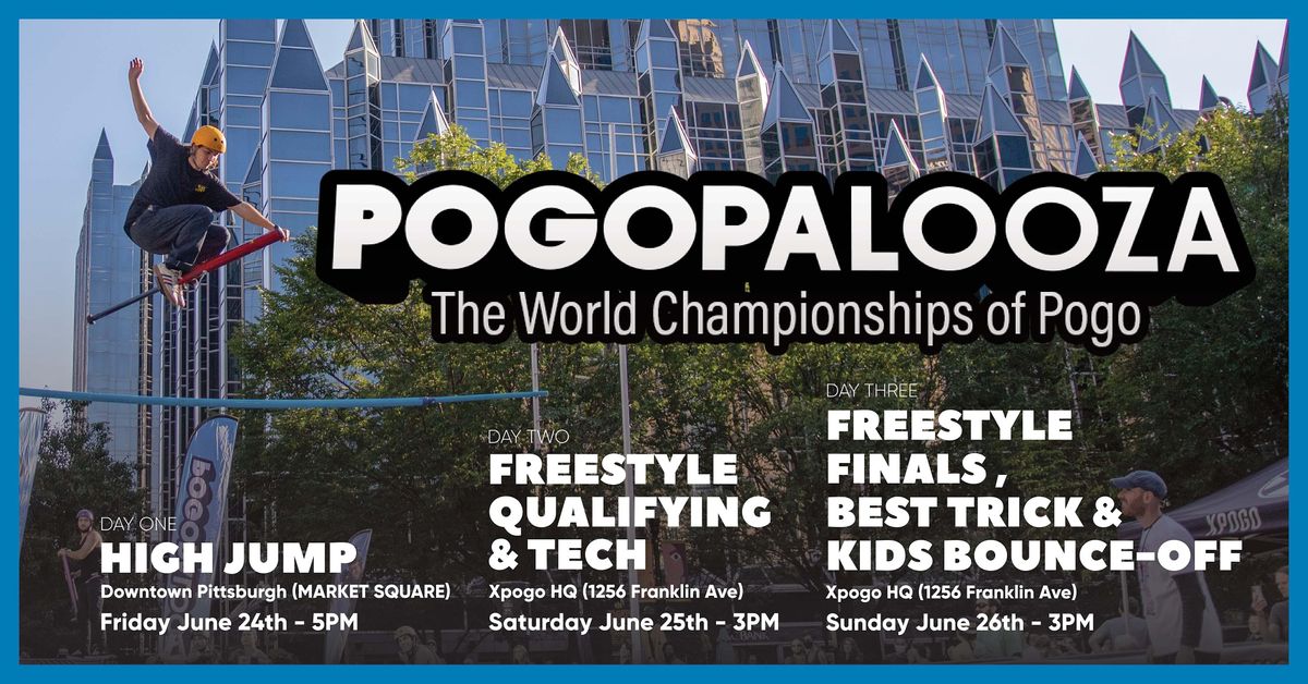 Pogopalooza 2022: The World Championships of Pogo at Xpogo, Pittsburgh ...