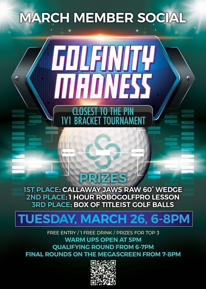 Golfinity Madness Tournament | March Member Social at Golfinity_ATX, Cedar Park on 26th March, 2024