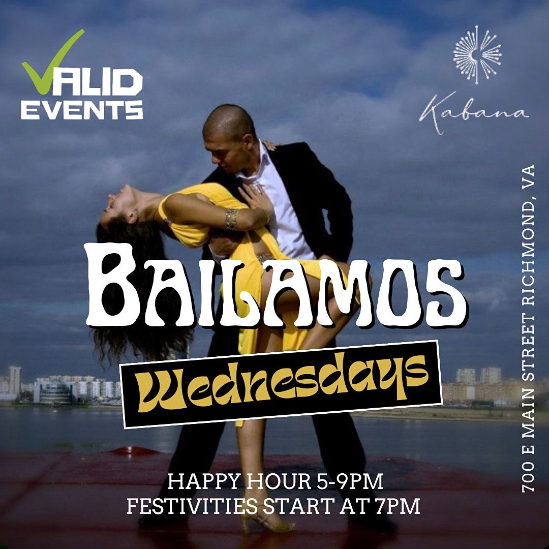Kabana Rooftop Wednesdays | Bailamos Happy Hour & Latin Night | Kabana ...