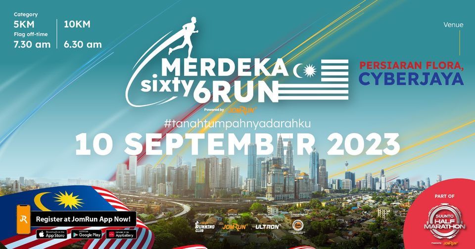 Merdeka sixty6 Run Powered By JomRun® - Cyberjaya at Persiaran Flora ...