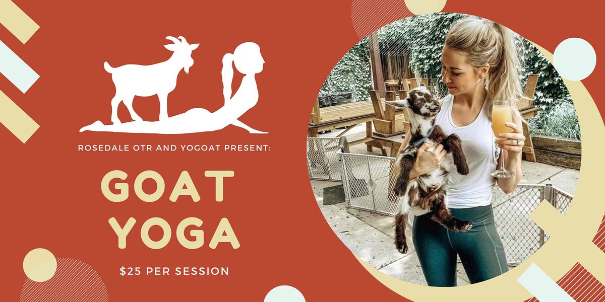 Goat Yoga at Rosedale | Rosedale, Cincinnati, OH | July 10, 2022