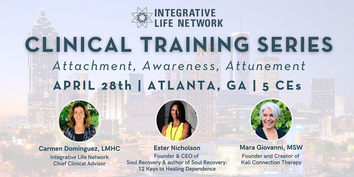 Clinical Training Series - Attachment, Awareness and Attunement | AMA ...