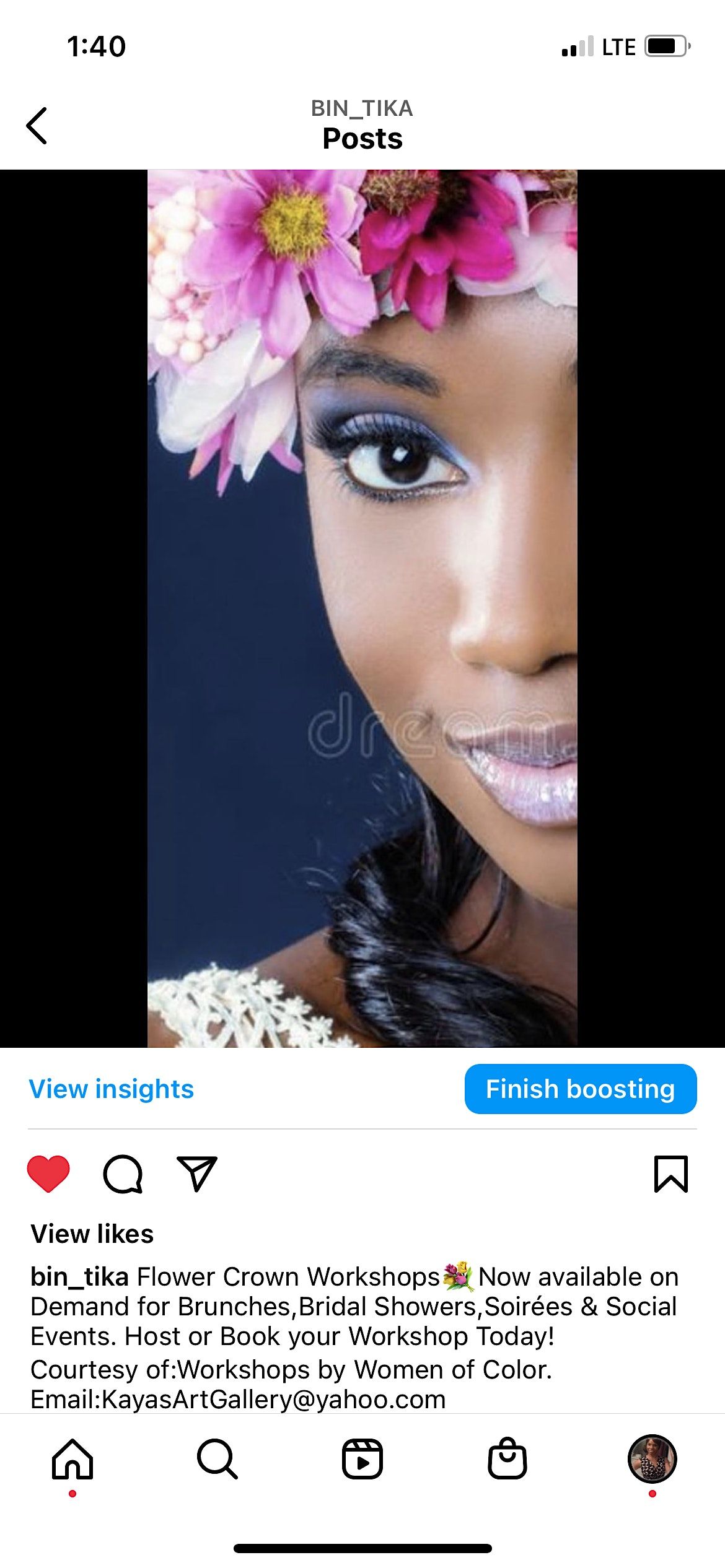 Flower Crown Workshop & Impromptu Photoshoot at Marina Bay Parkway ...