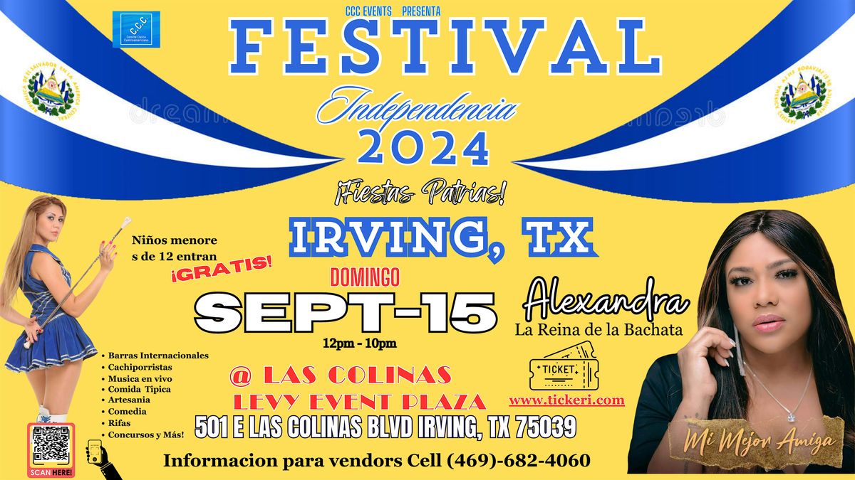 Festival Independecia Fiestas Patrias Irving Texas 2024 | Levy Event ...