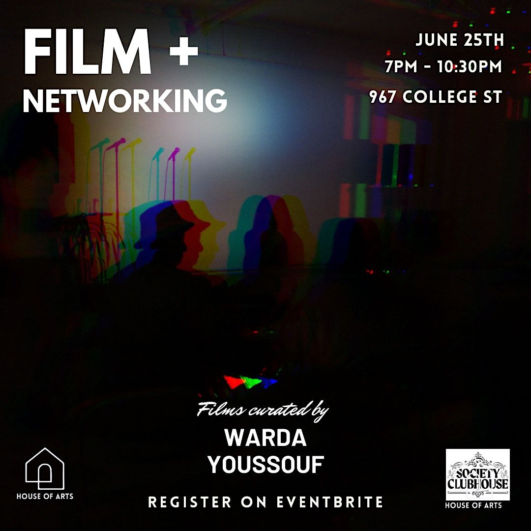 We are hosting our monthly Film + Networking | Society Clubhouse ...