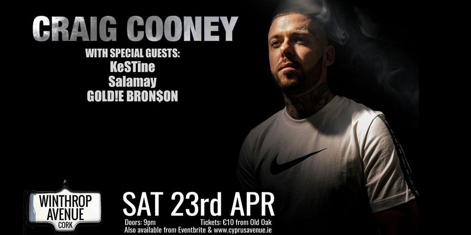 Craig Cooney at Winthrop Lane,Cork,T12 DE6W,IE on 23rd April, 2022