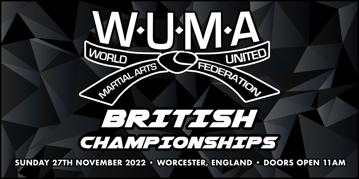WUMA British Championships 2022 | Perdiswell Leisure Centre, Worcester ...