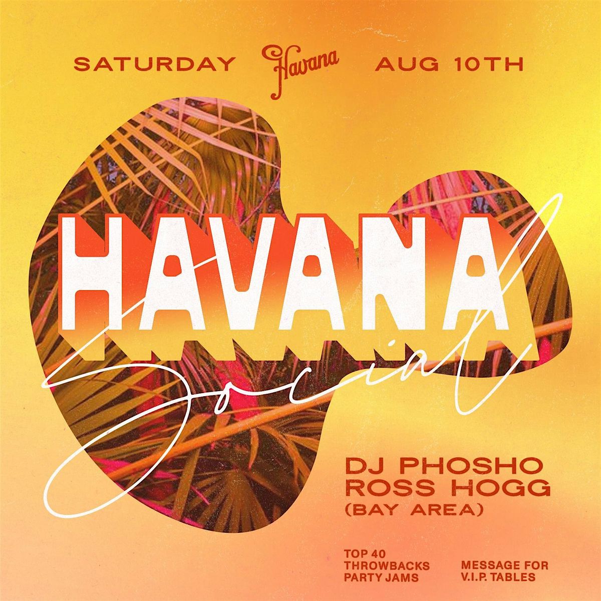 Havana Social with DJs Shan Da Don & Special Guest at Havana, Seattle ...