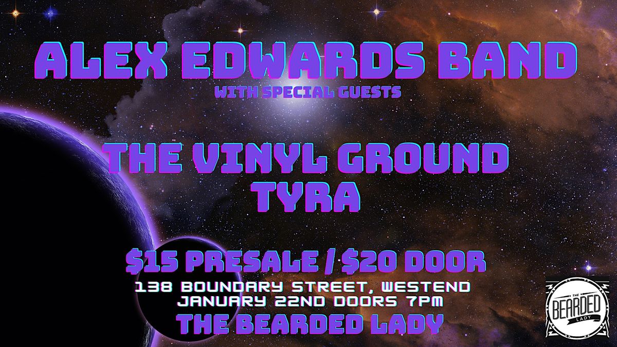 Alex Edwards Band at The Bearded Lady at The Bearded Lady, WEST END on ...