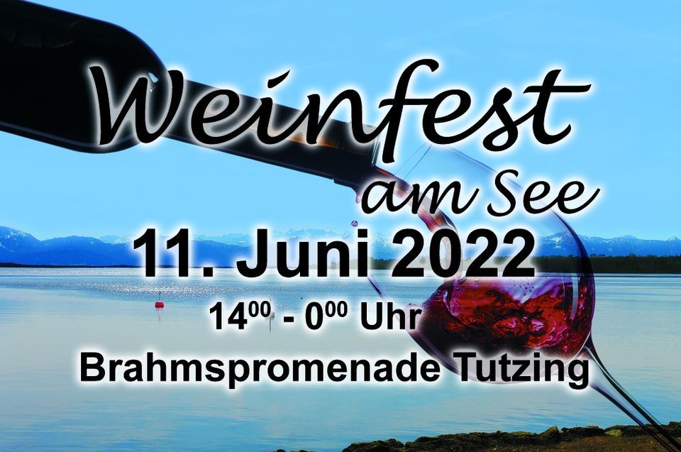 Weinfest am See 2022 at Brahmspromenade, Utting on 11th June, 2022