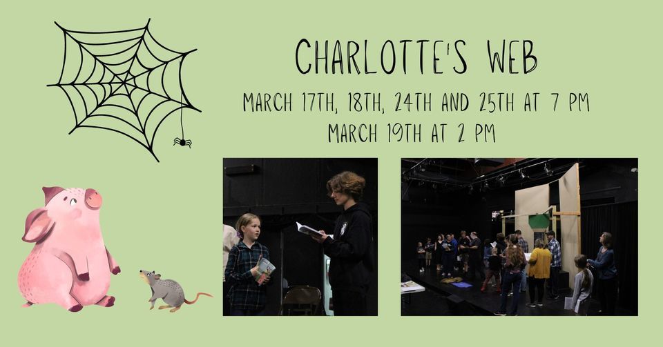 Charlottes Web at Maury County Arts Guild, Columbia on 17th March, 2023
