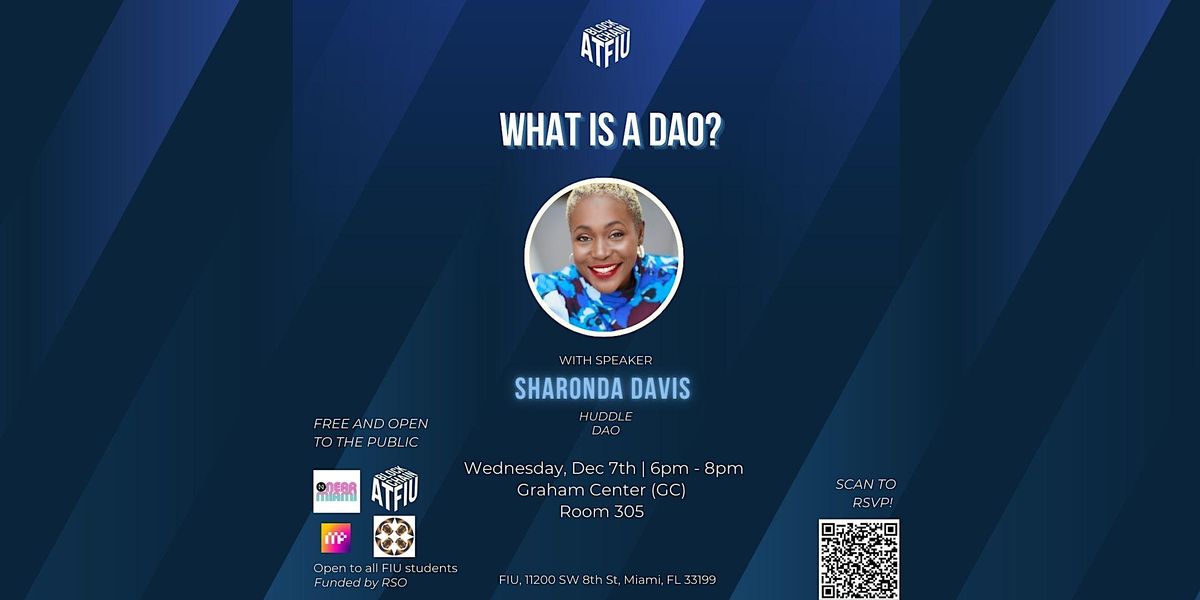 Introduction to DAOs with Guest Sharonda from Huddle DAO! | Graham ...