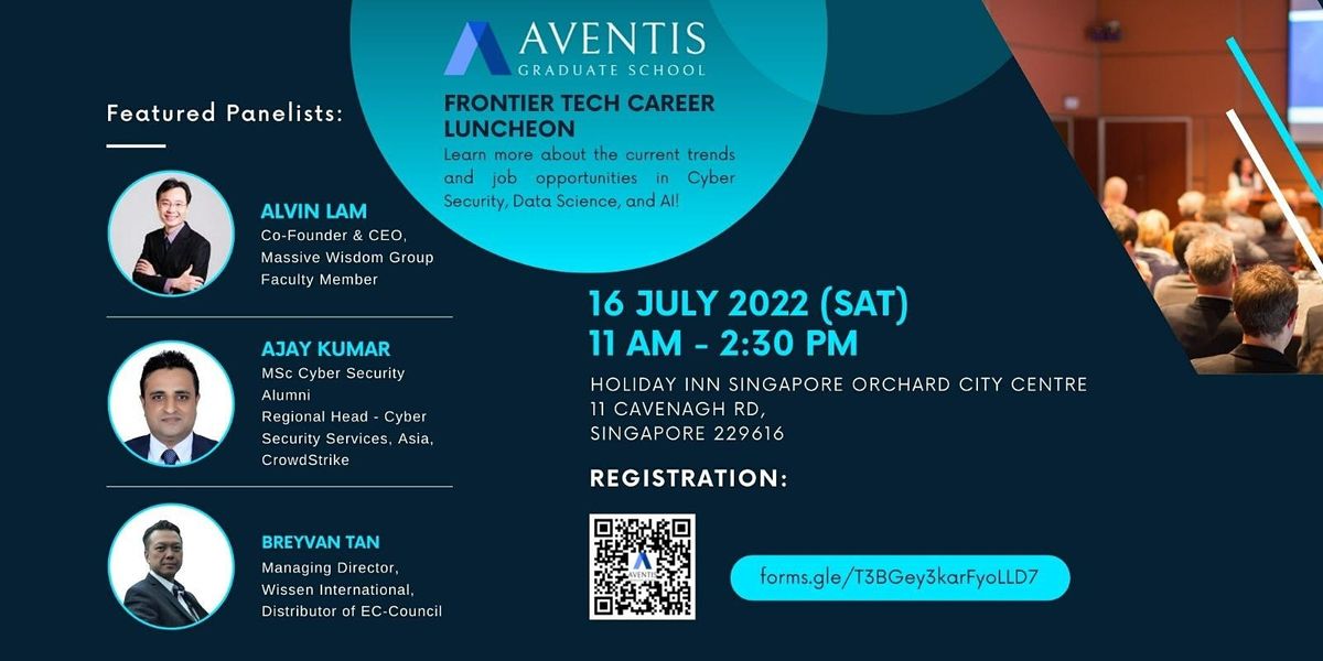 Frontier Tech Career Luncheon | Holiday Inn Singapore Orchard City ...