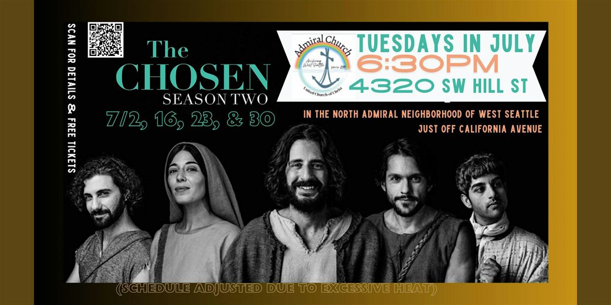“The Chosen” | Special screenings & discussion | Tuesdays in July at ...