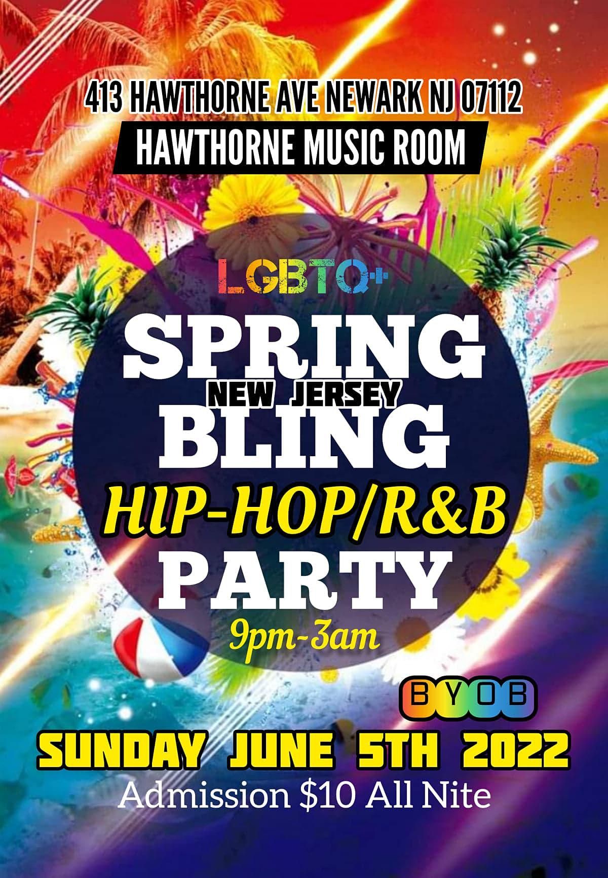 NEW JERSEY LGBTQIA+ HIP-HOP/R&B PARTY | Hawthorne Music Room, Newark, NJ | June 5 to June 6