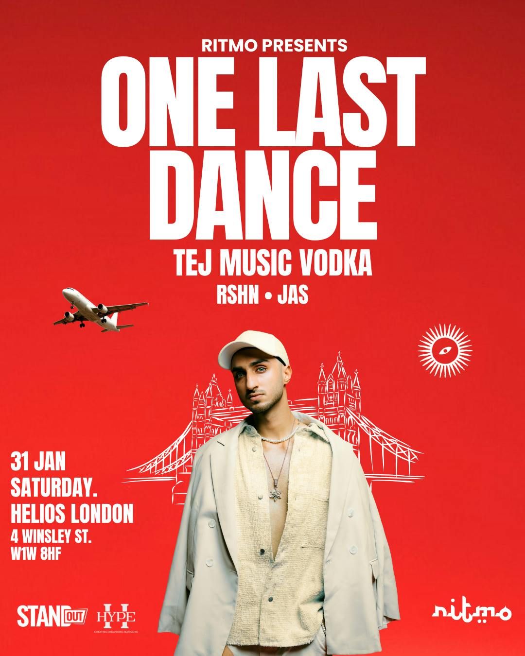 RITMO PRESENTS : ONE LAST DANCE FT. TEJ MUSIC VODKA at Selene Club ...