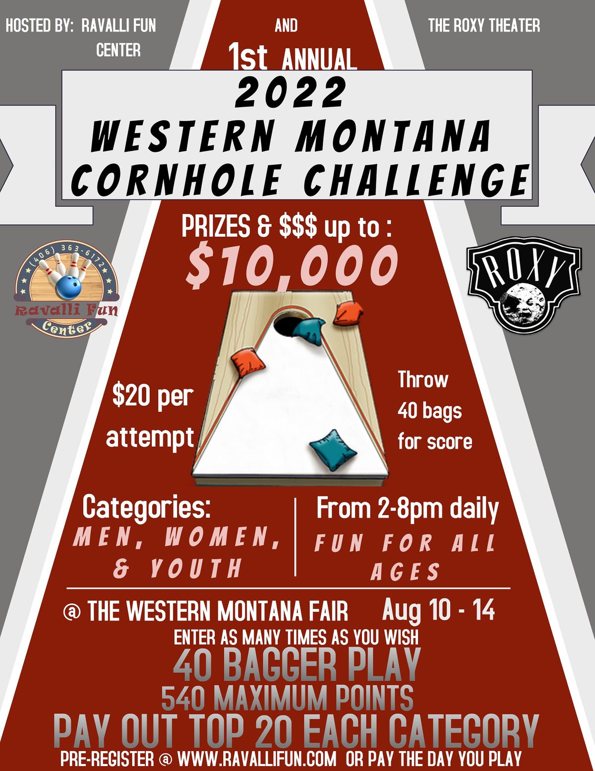 Western Montana Cornhole Challenge | Missoula County Fairgrounds ...