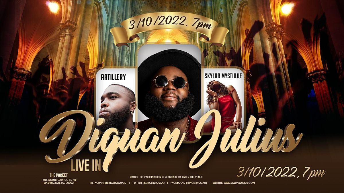 The Pocket Presents: Diquan Julius w/ Skylar and ARTILLERY | The Pocket ...