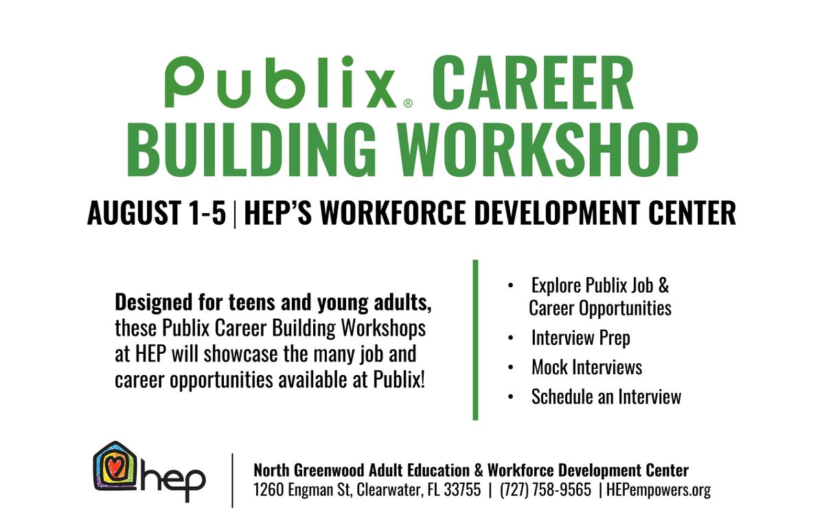 Publix Career Exploration Book Camp! at 1260 Engman St, Clearwater on ...