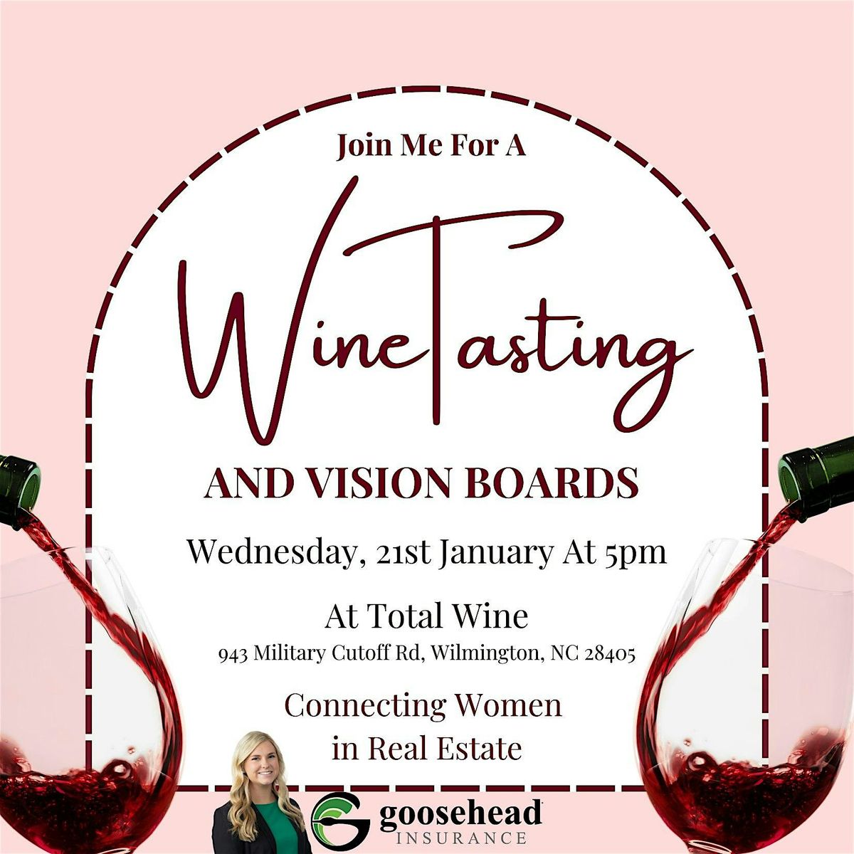 Wine Tasting and Vision Board for Women in the Real Estate Industry at ...