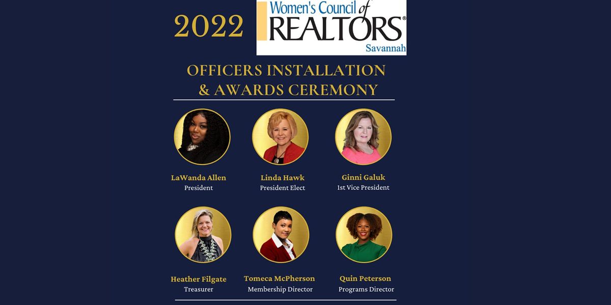 Womens Council of REALTORS Savannah Officers Installation and Awards ...