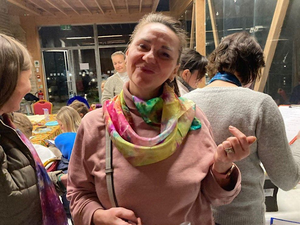 Mindfulness-Joy Silk-Painting, Joyful and Empowering: Spring Season ...