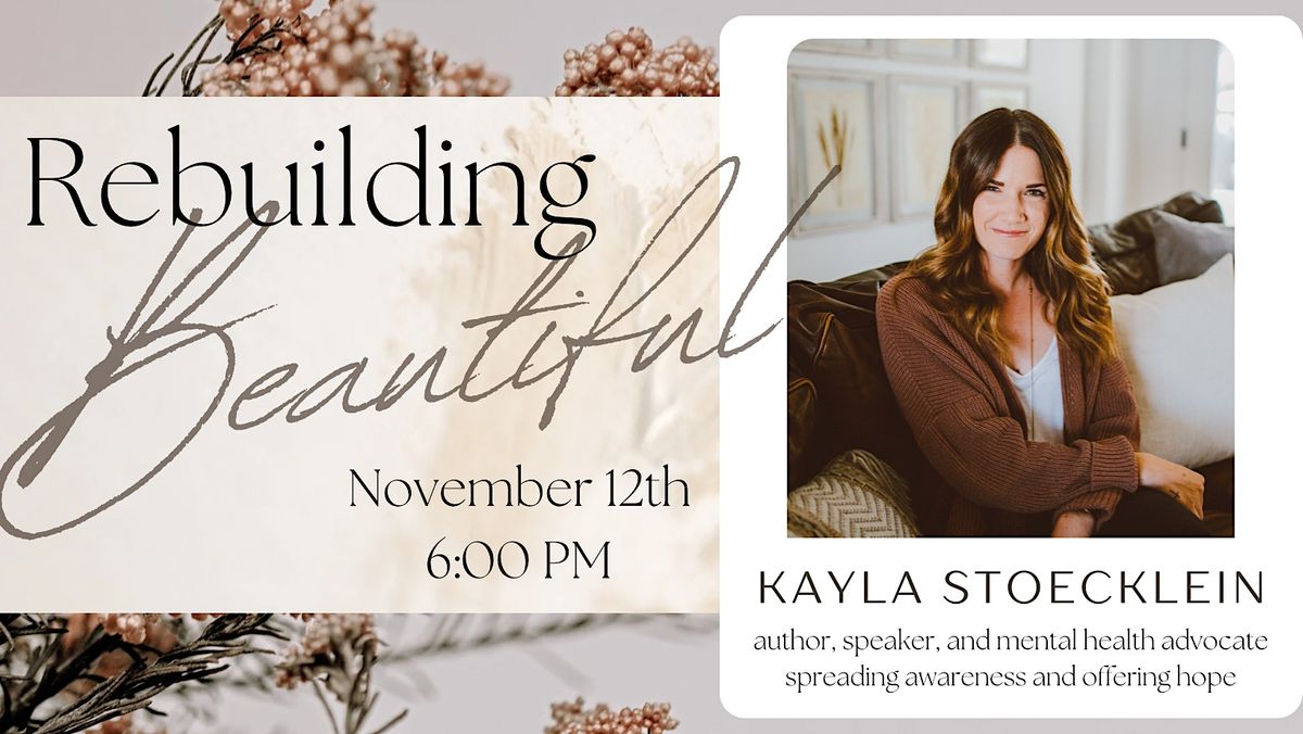 Rebuilding Beautiful - South Shore Community Church Womens Event 2022 at South Shore Community ...