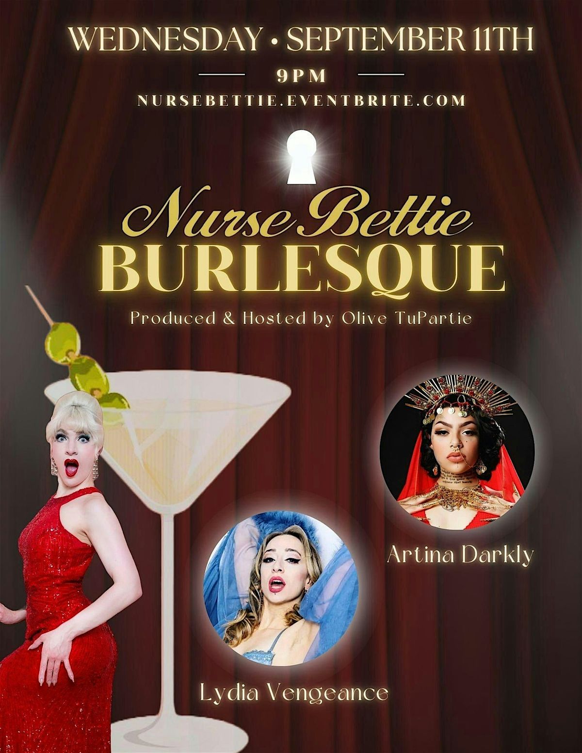 Nurse Bettie Burlesque Show | Nurse Bettie, New York, NY | September 11 ...