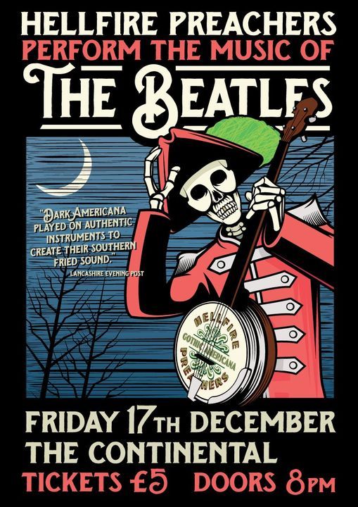 The Hellfire Preachers perform the music of The Beatles - now March ...