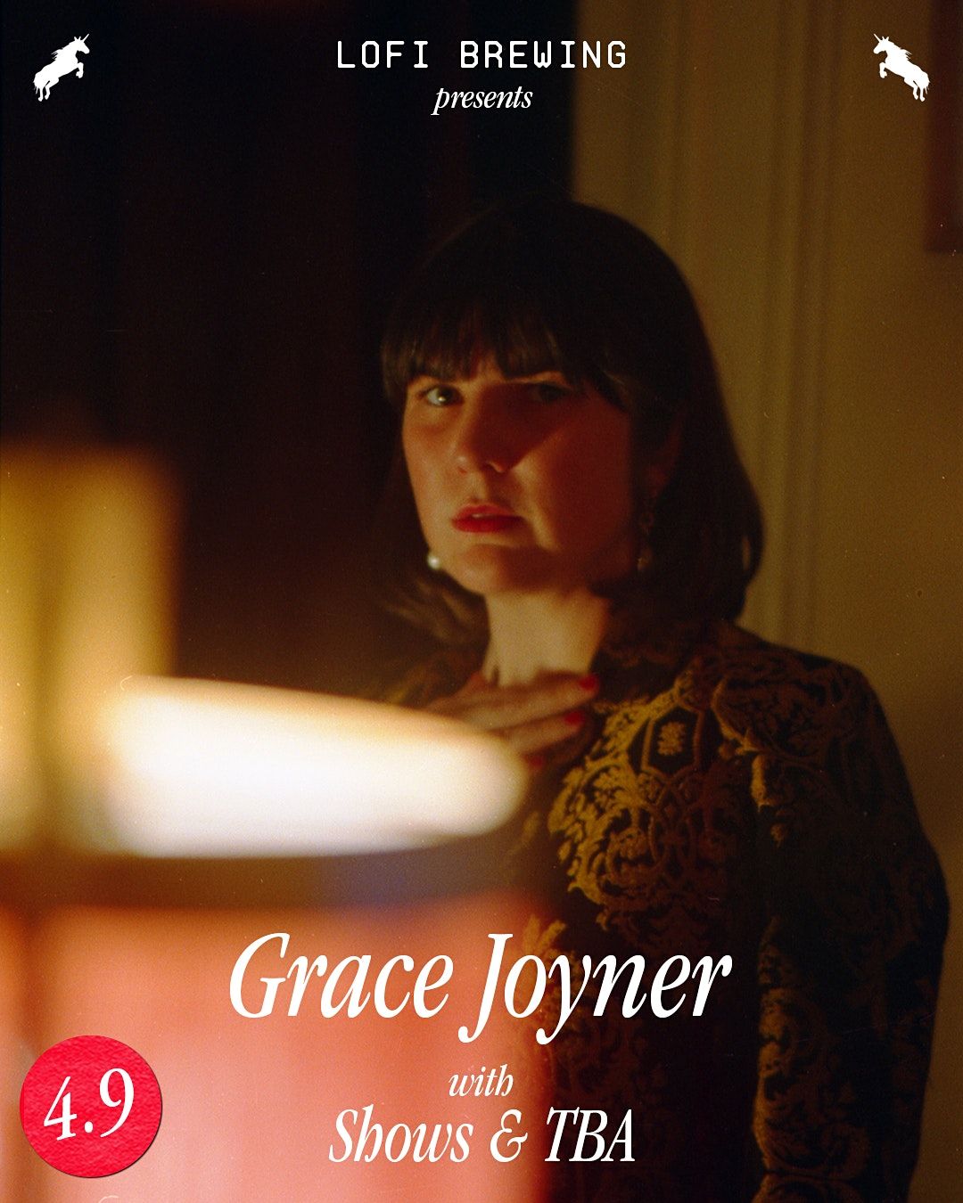 Grace Joyner w/ Shows & TBA | LO-Fi Brewing, Charleston, SC | April 9, 2022