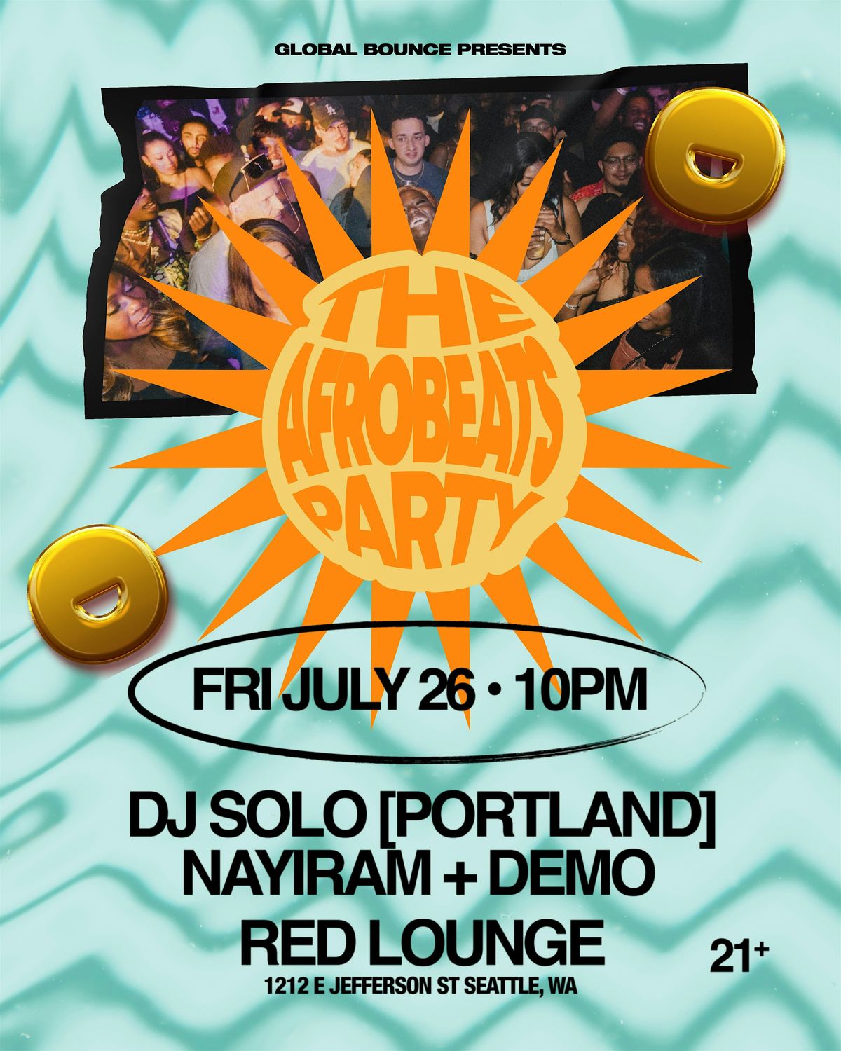 The Afrobeats Party With Nayiram - Seattle at Red Lounge, Seattle on ...