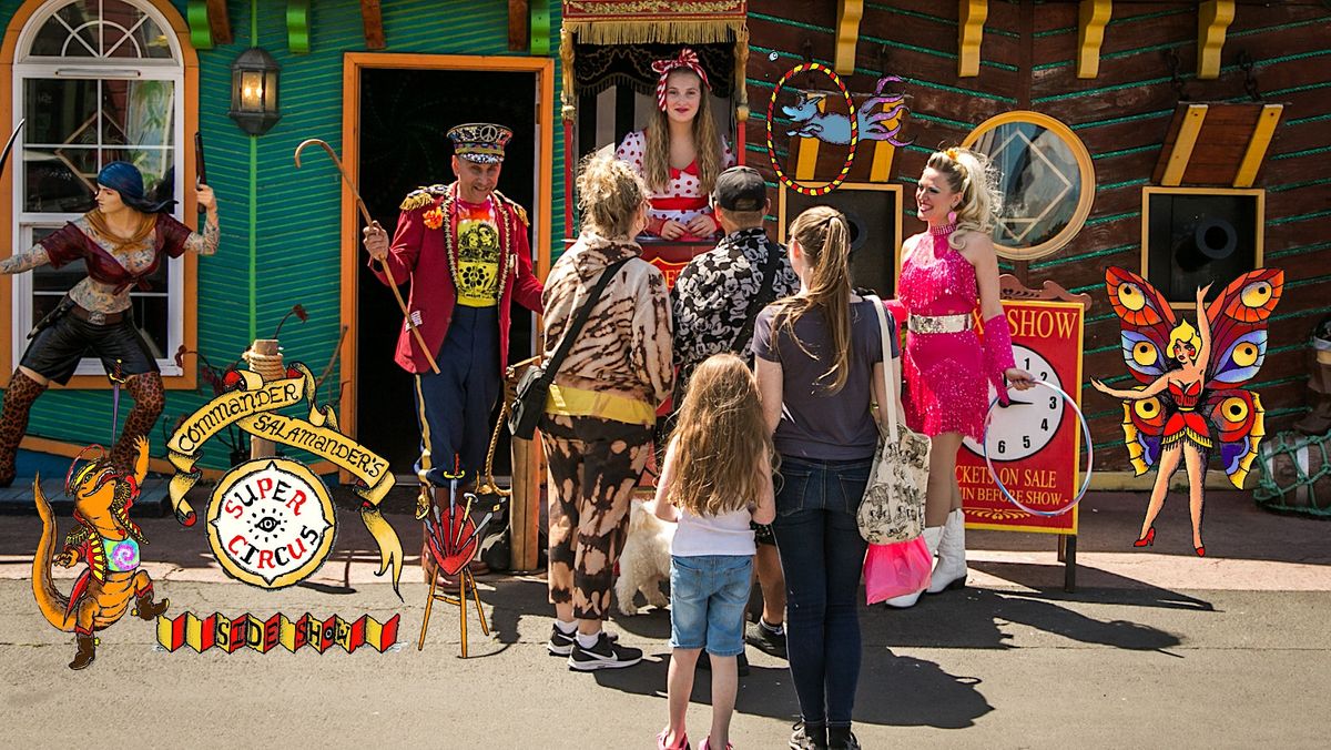 Commander Salamanders Super Circus Sideshow at Primaltones Community ...