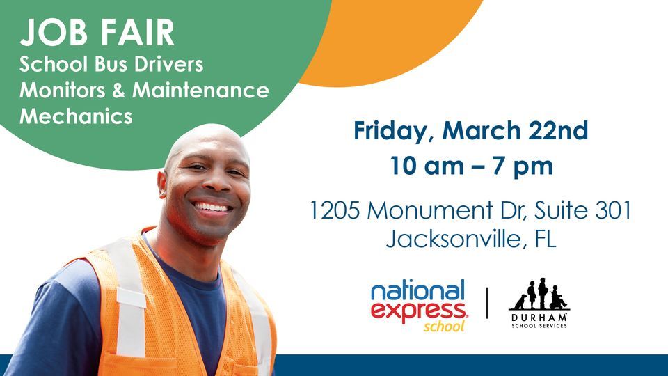 Job Fair in Jacksonville, FL at 1205 Monument Dr, Suite 301 ...