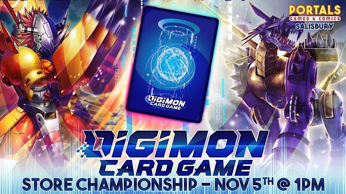 Digimon Store Championship - Salisbury | Portals Games & Comics ...