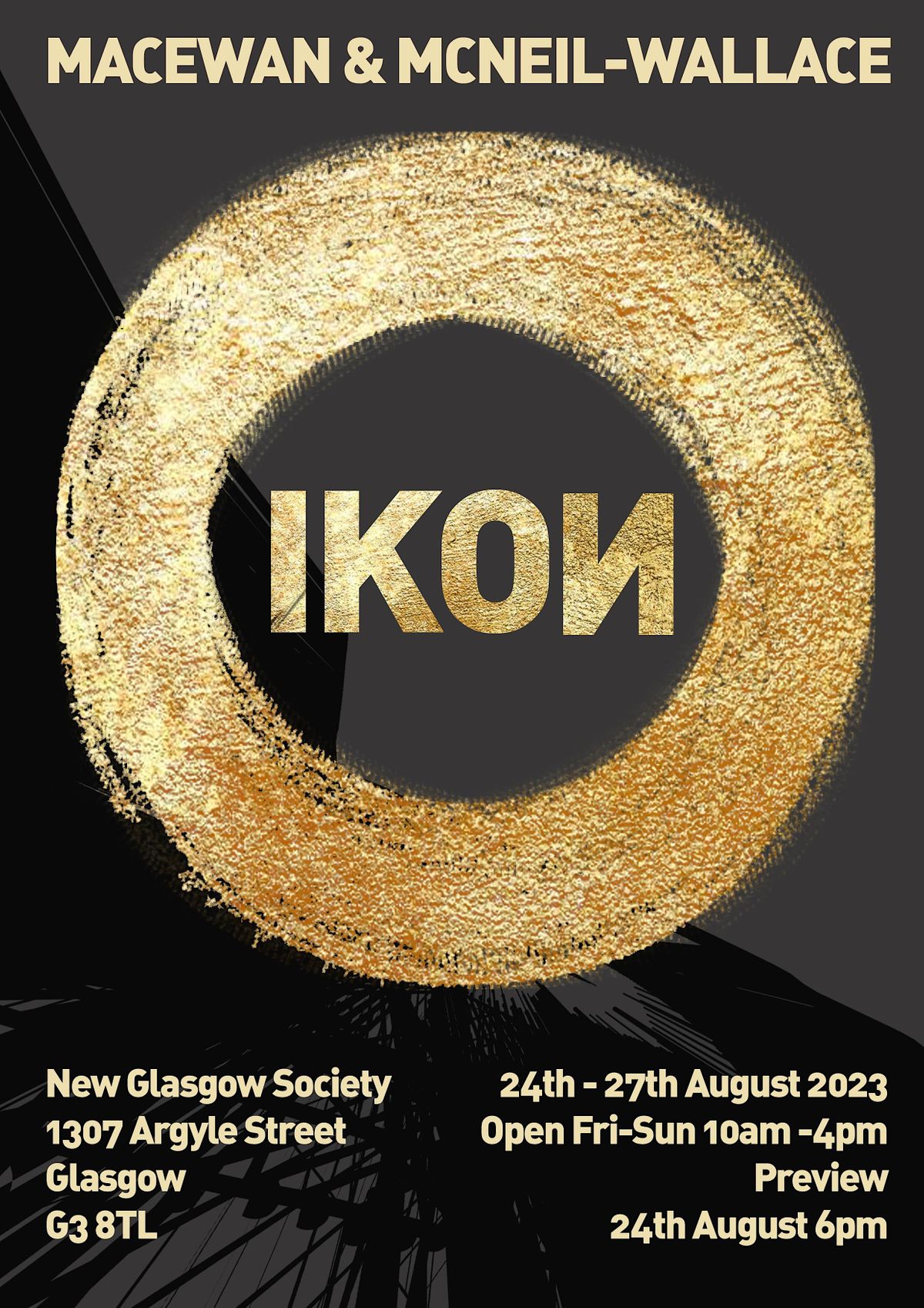 IKON - Russell MacEwan & James McNeil Wallace | New Glasgow Society ...
