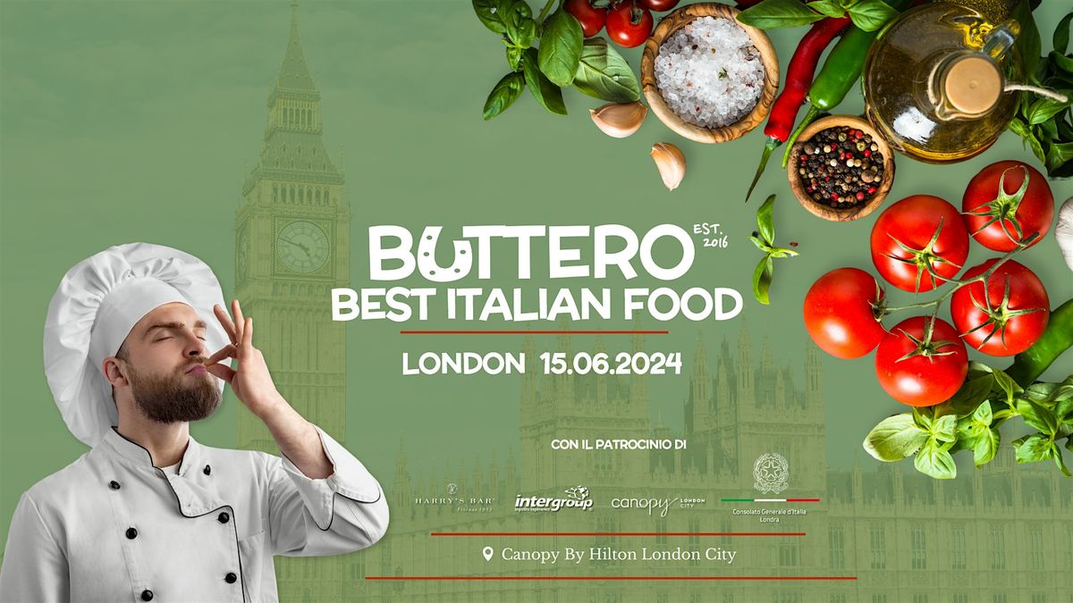 BUTTERO BEST ITALIAN FOOD 2024 at Canopy by Hilton London City on 15th ...