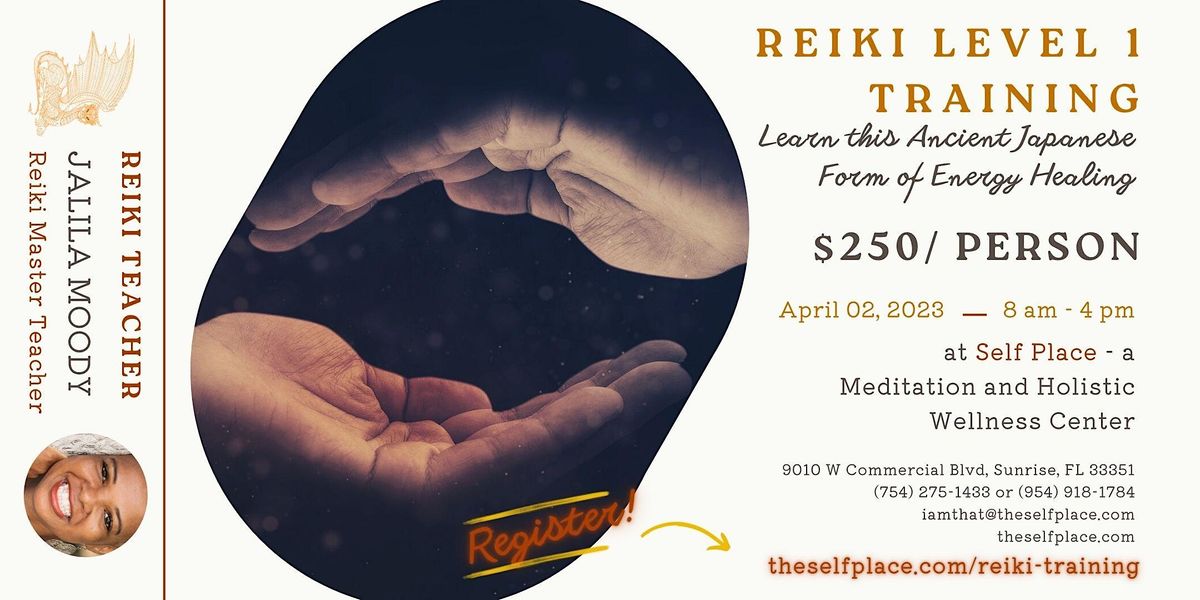 Reiki Level 1 Training at 9010 W Commercial Blvd, Sunrise on 2nd April ...