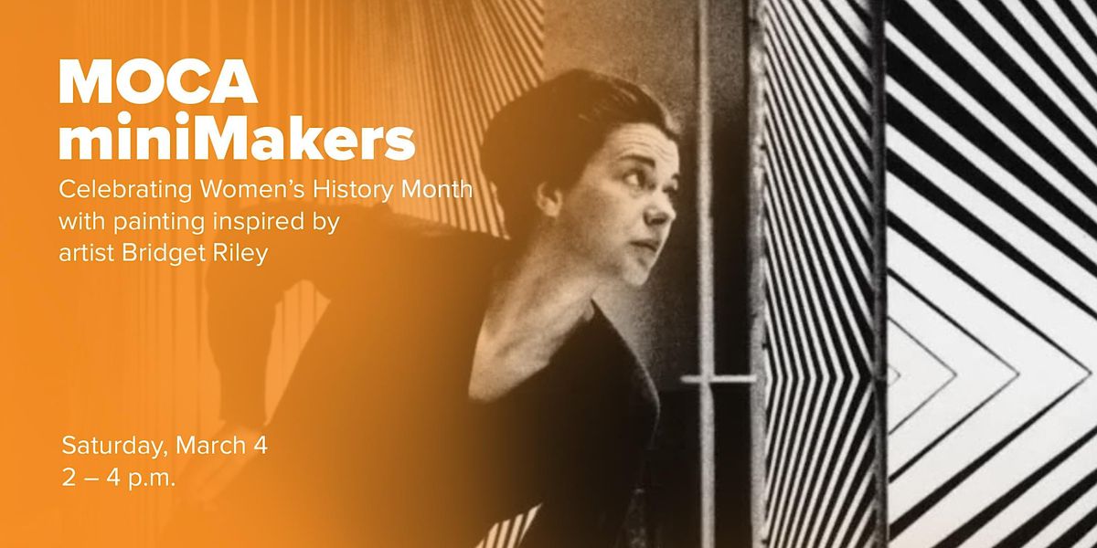 MOCA miniMakers - Painting inspired by Bridget Riley | Museum of ...