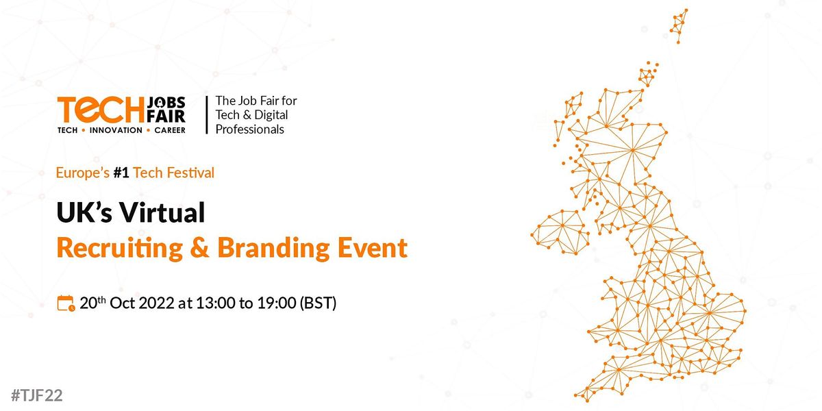 UKs Virtual Recruiting & Branding Event 2022 at Online on 20th October ...
