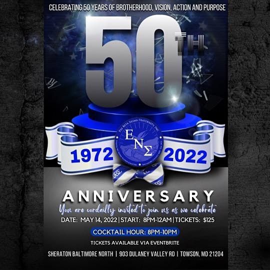 Epsilon Nu Sigma 50th Chapter Anniversary at Sheraton Baltimore North ...