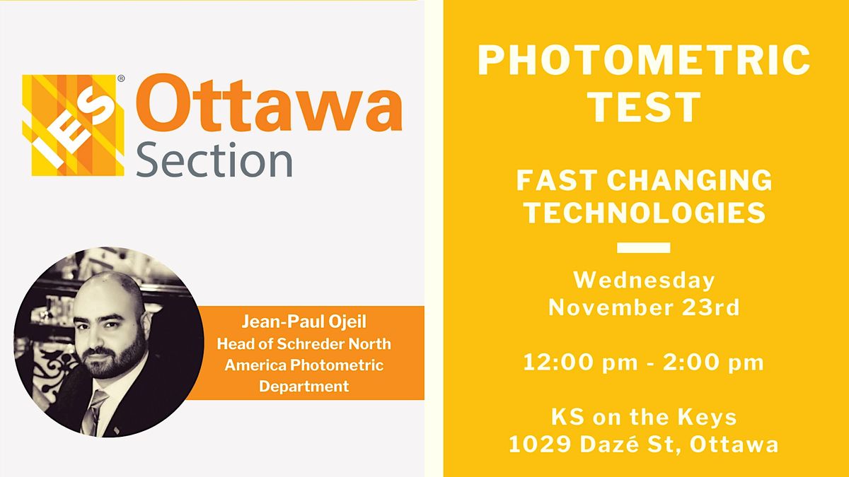 Lighting Luncheon - Photometric Test - Fast Changing Technologies | KS ...
