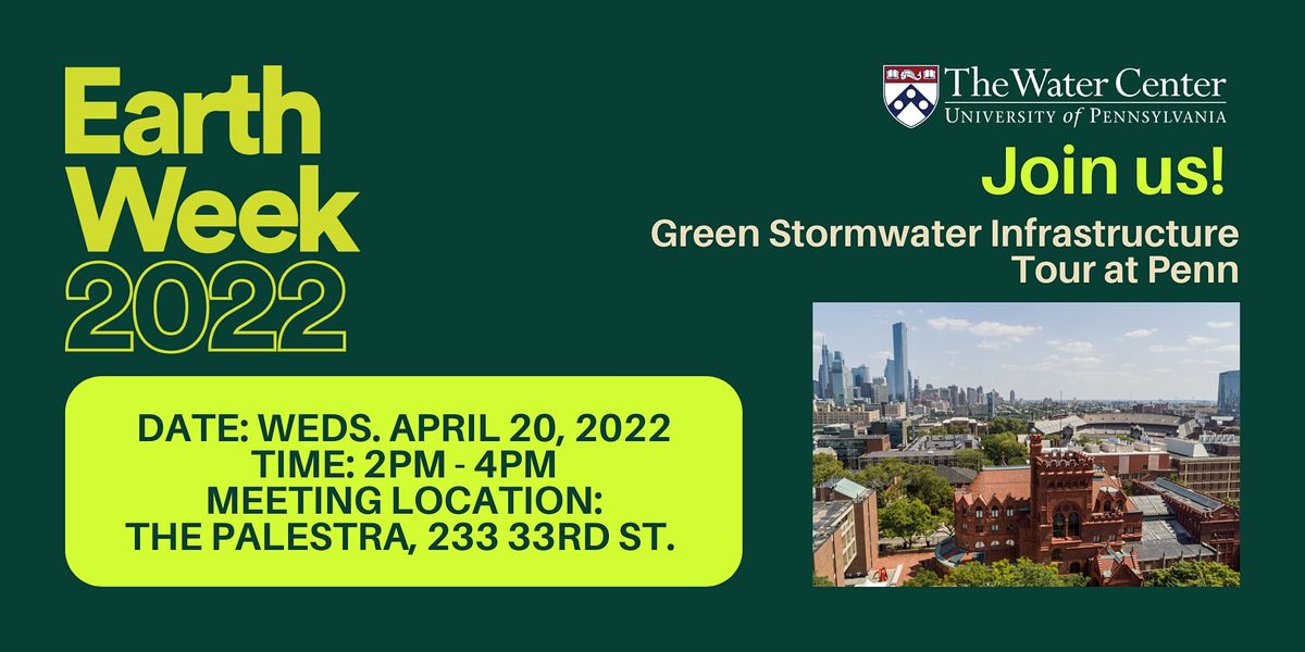 Green Stormwater Infrastructure Tour of Penns Campus | The Palestra ...