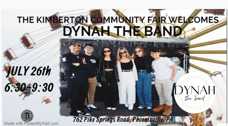 The Kimberton Community Fair welcomes Dynah the Band! at Kimberton ...