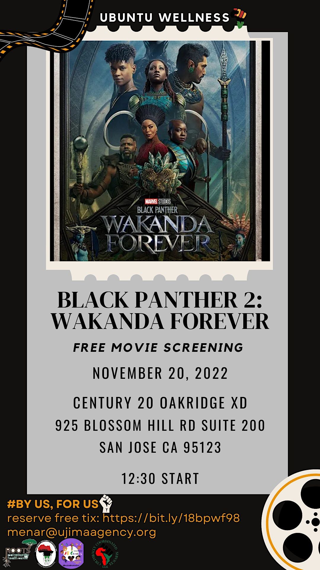 Black Panther 2: Wakanda Forever | Century Oakridge 20 XD and ScreenX ...